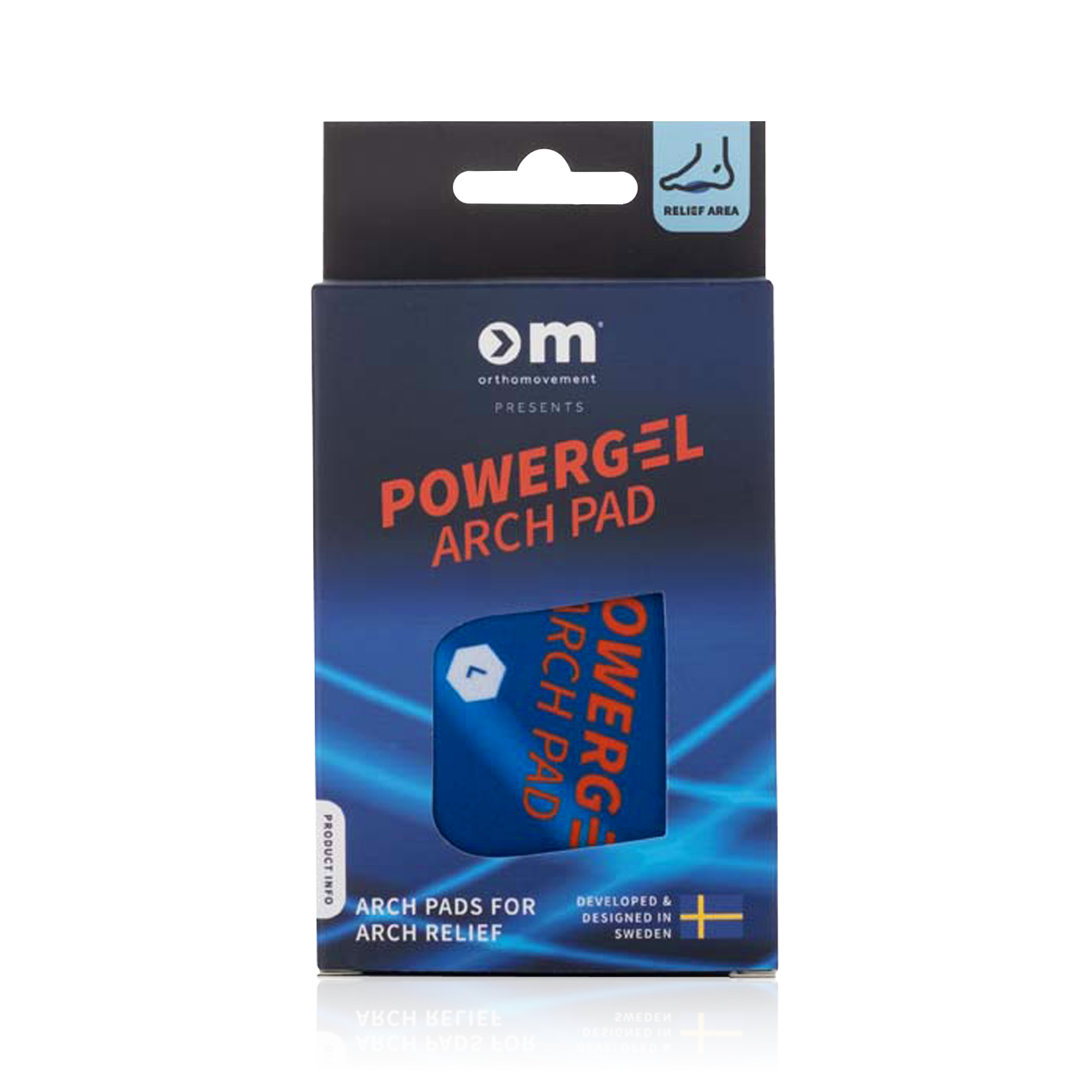 ORTHO MOVEMENT POWERGEL ARCH PADS